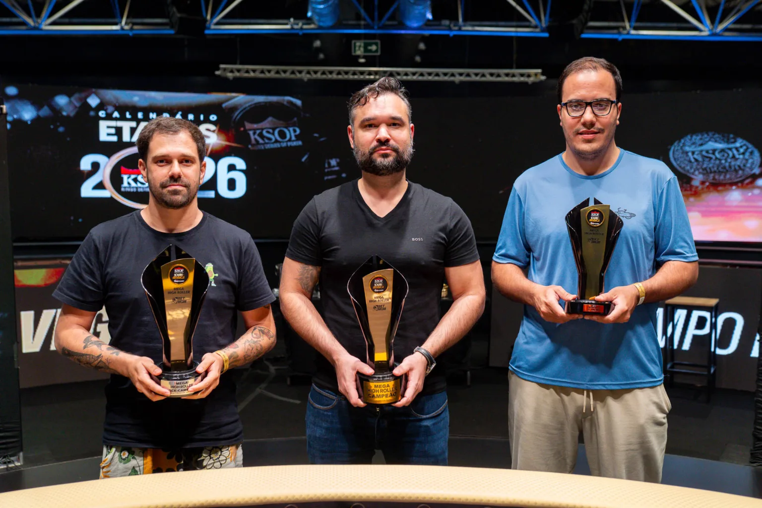 ARIEL BAHIA VENCE MEGA HIGH ROLLER DO KSOP SA